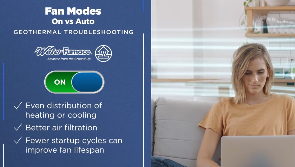 Geothermal Fan Mode On vs Auto - ECS Geothermal, Inc.